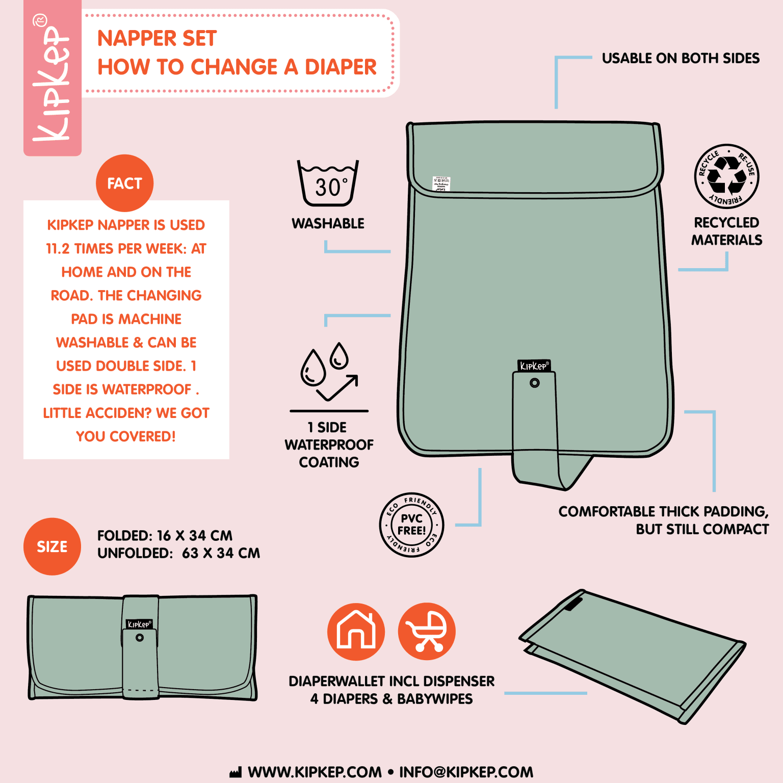 Napper Combi-set - KipKep
