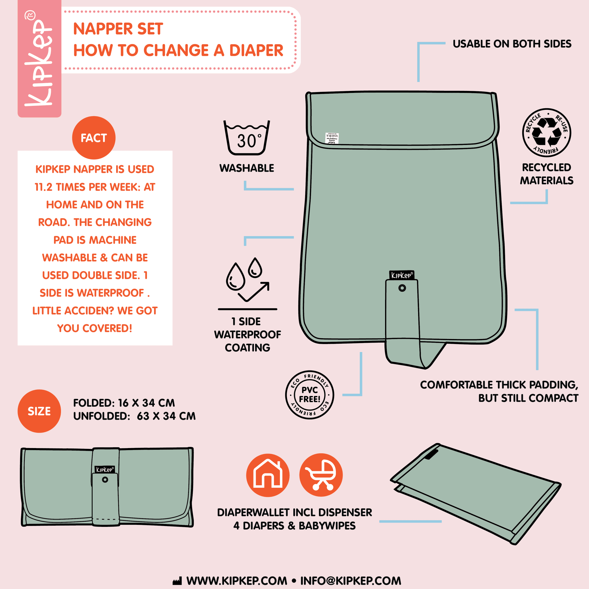 Napper Combi-set - KipKep